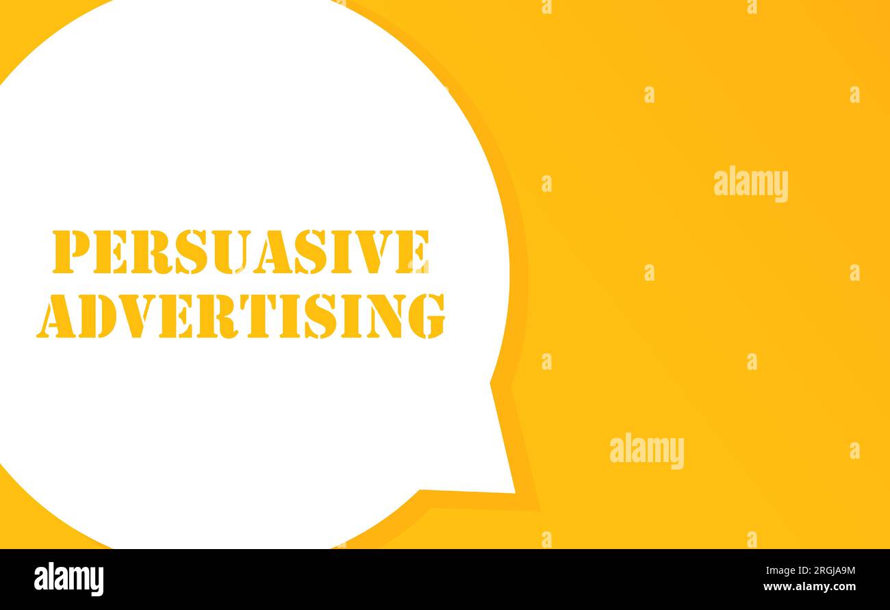 Persuasive Advertising