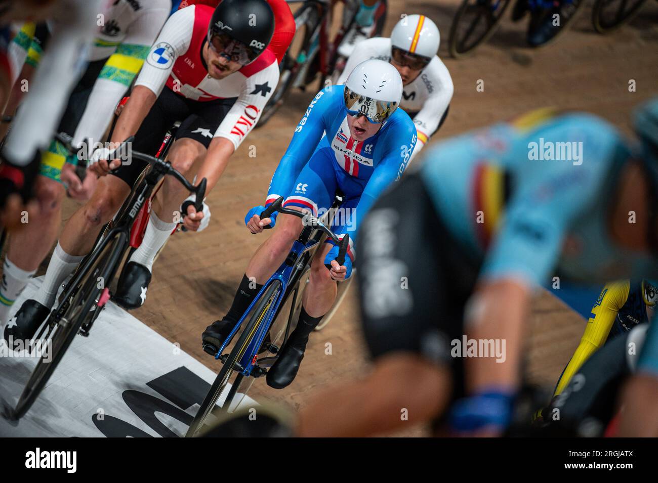 2023 track uci glasgow velodrome hi-res stock photography and images - Alamy