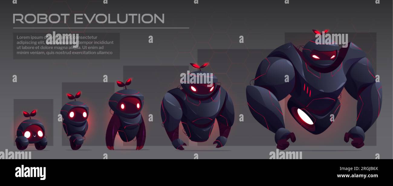 Evolution of technology timeline Stock Vector Images - Alamy