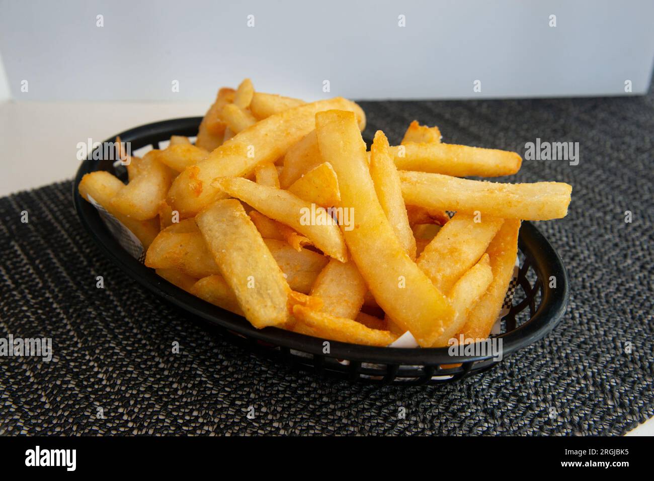 French Fries in display for the photo shoot in Tokyo, Japan. Nowadays ...