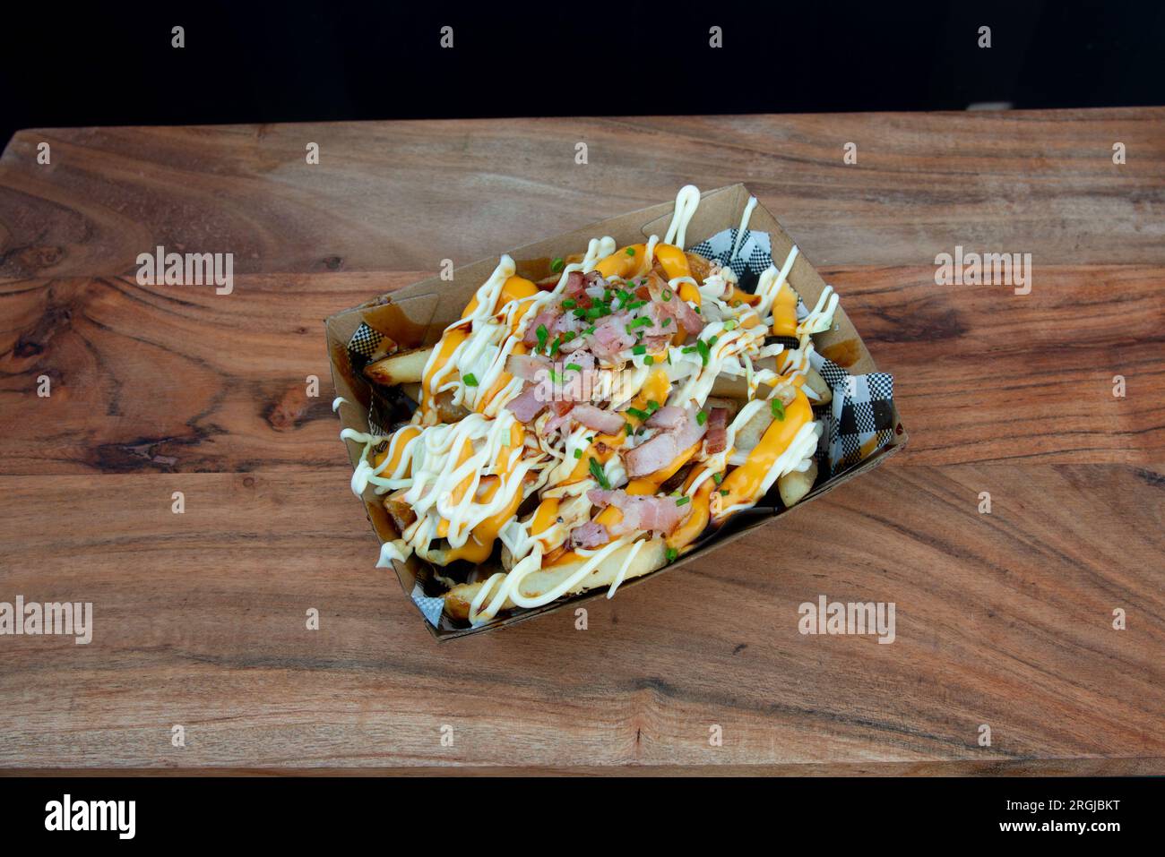 French Fries in display for the photo shoot in Tokyo, Japan. Nowadays ...