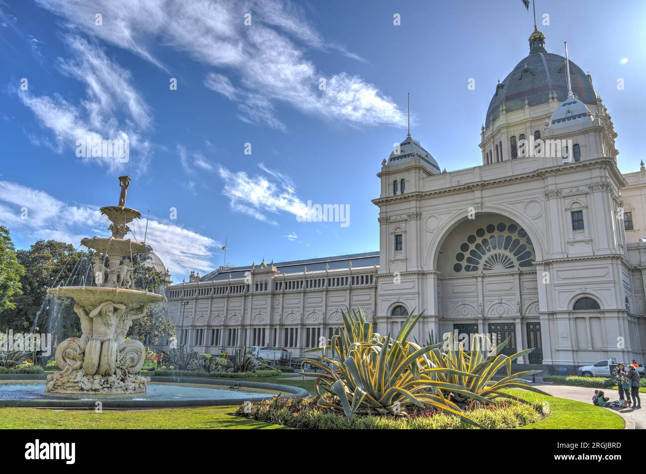 Melbourne Landmarks, Australia Stock Photo - Alamy