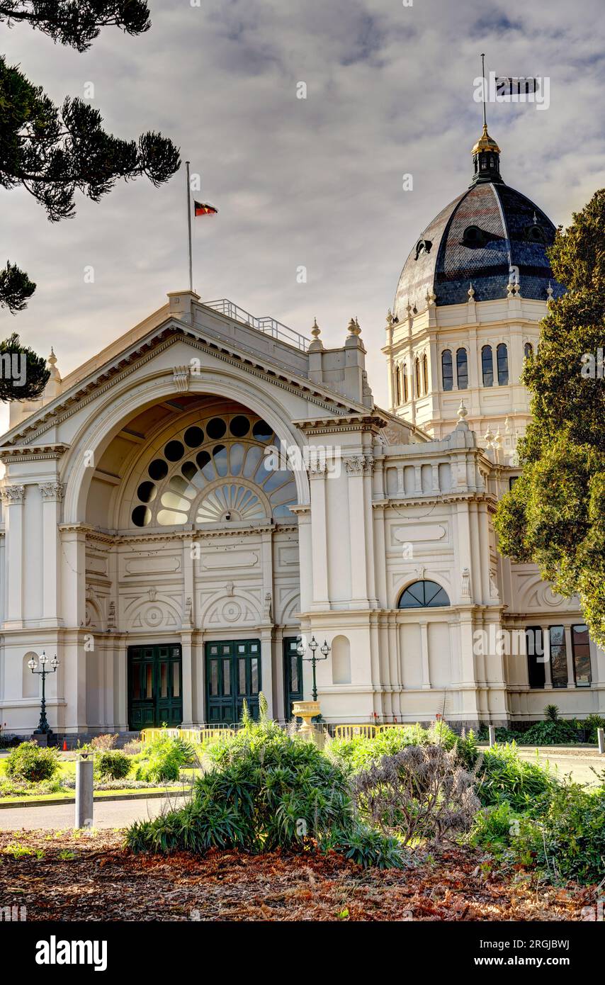 Melbourne Landmarks, Australia Stock Photo - Alamy