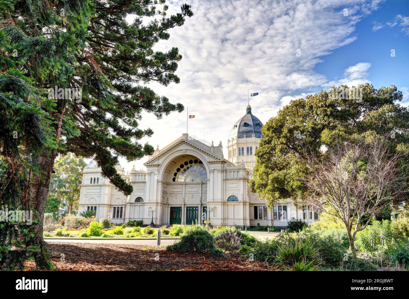 Melbourne Landmarks, Australia Stock Photo - Alamy