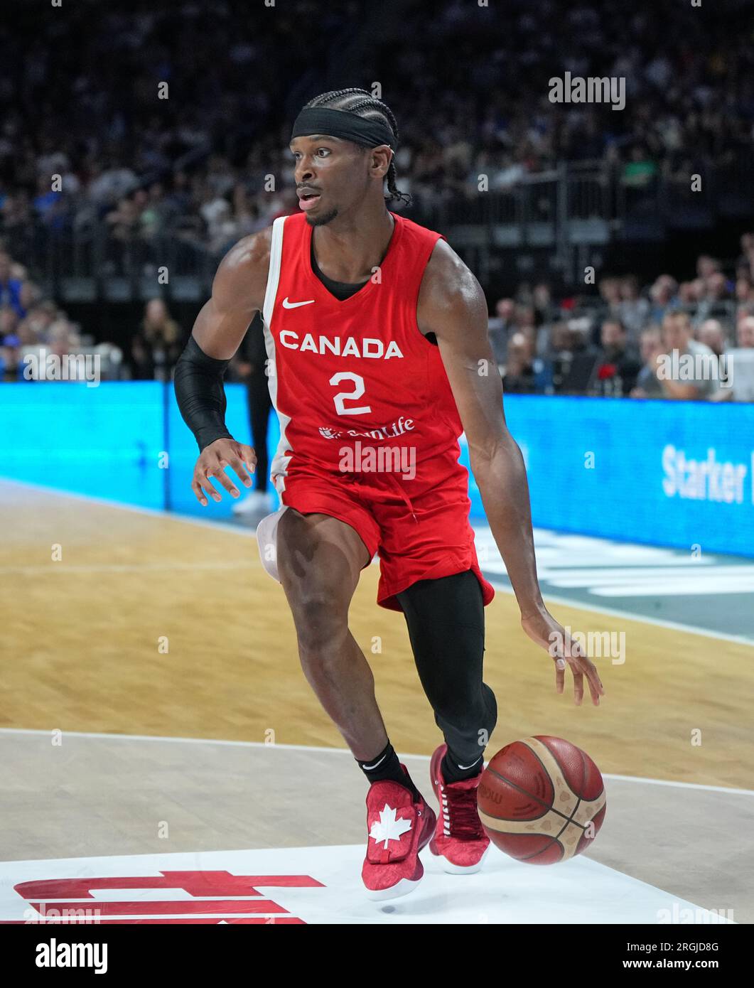 Berlin, Germany. 09th Aug, 2023. Basketball: International match ...