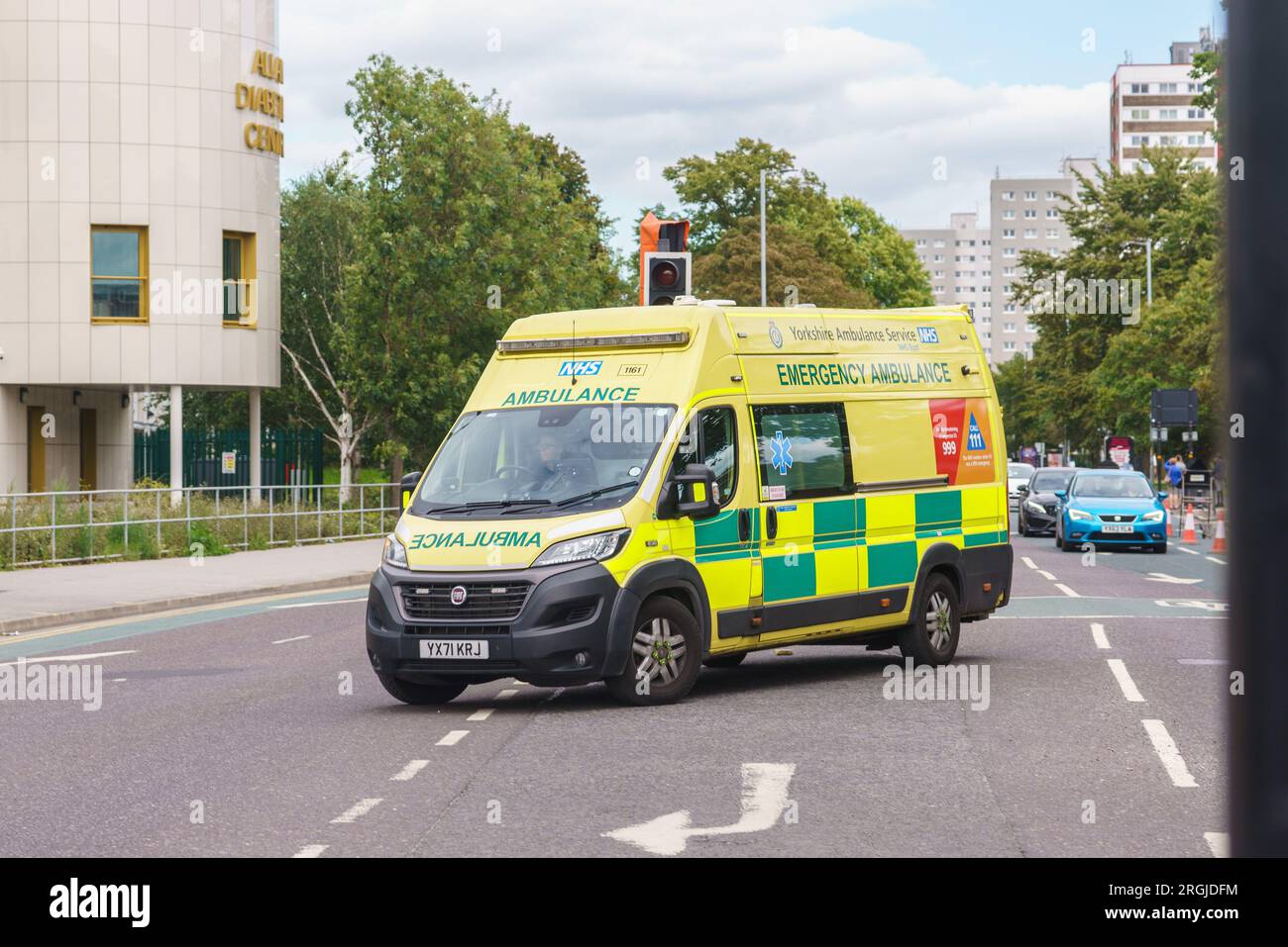 Yorkshire Ambulance service Stock Photo - Alamy