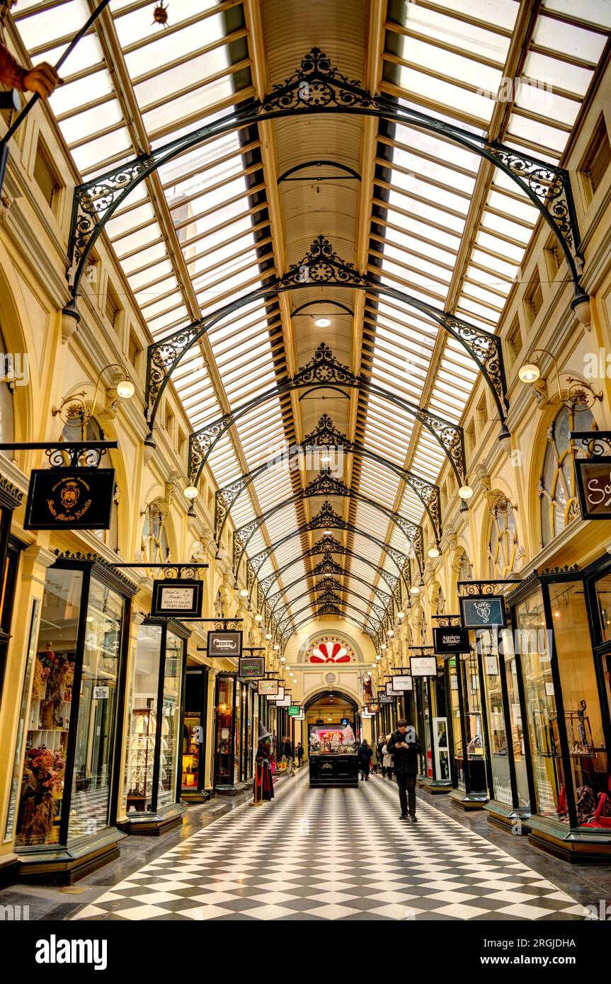 Melbourne Landmarks, Australia Stock Photo - Alamy