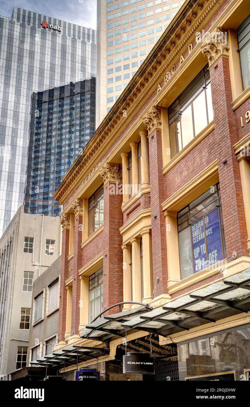 Melbourne Landmarks, Australia Stock Photo - Alamy