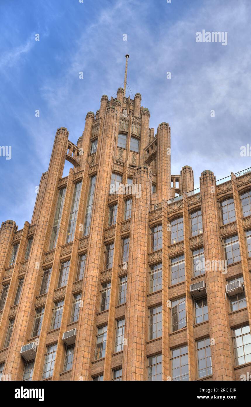 Melbourne Landmarks, Australia Stock Photo - Alamy