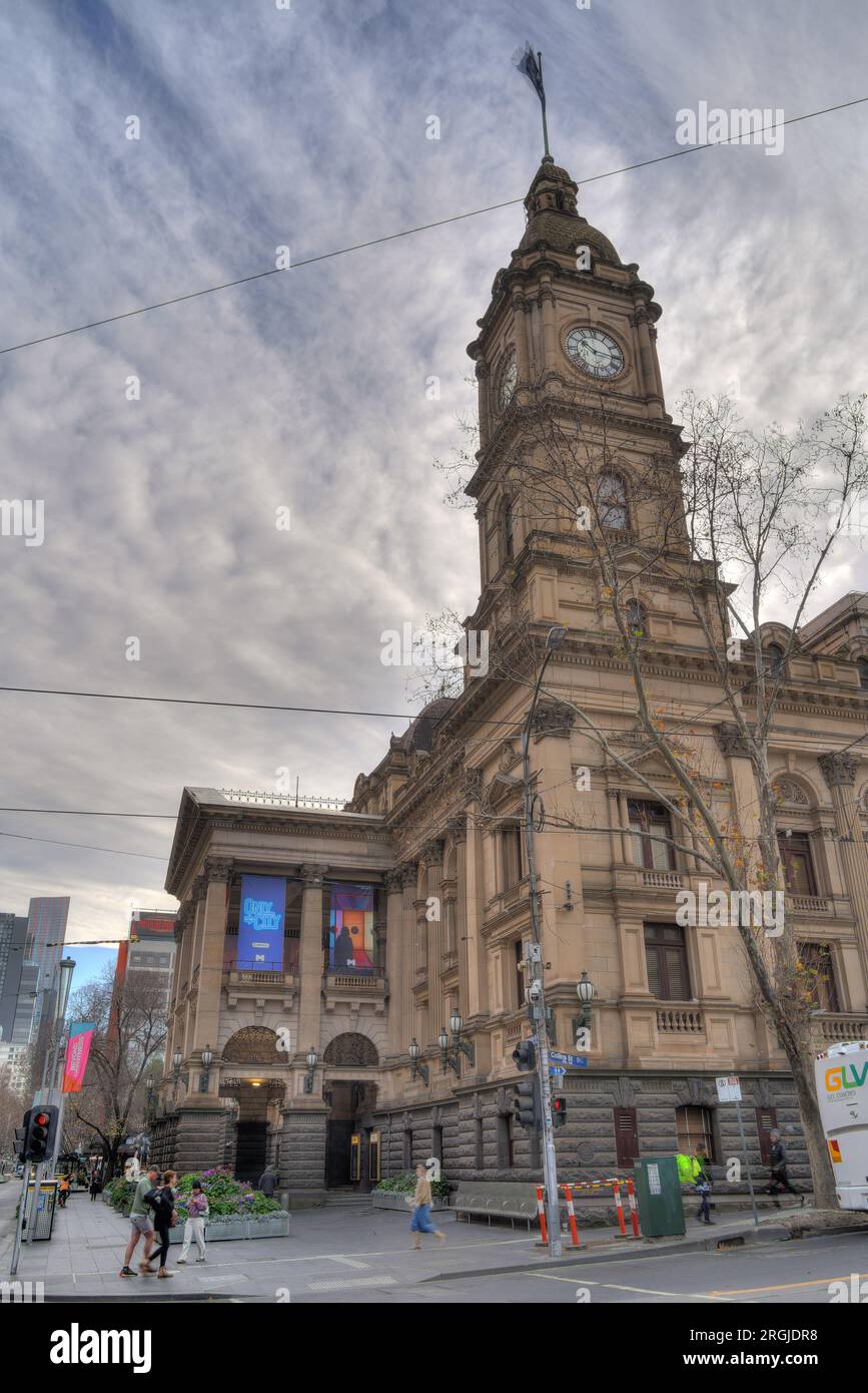 Melbourne Landmarks, Australia Stock Photo - Alamy