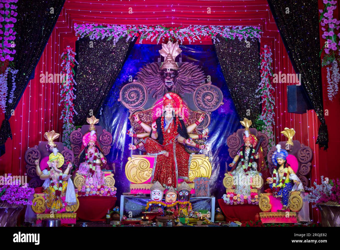 Navratri mata hi-res stock photography and images - Alamy