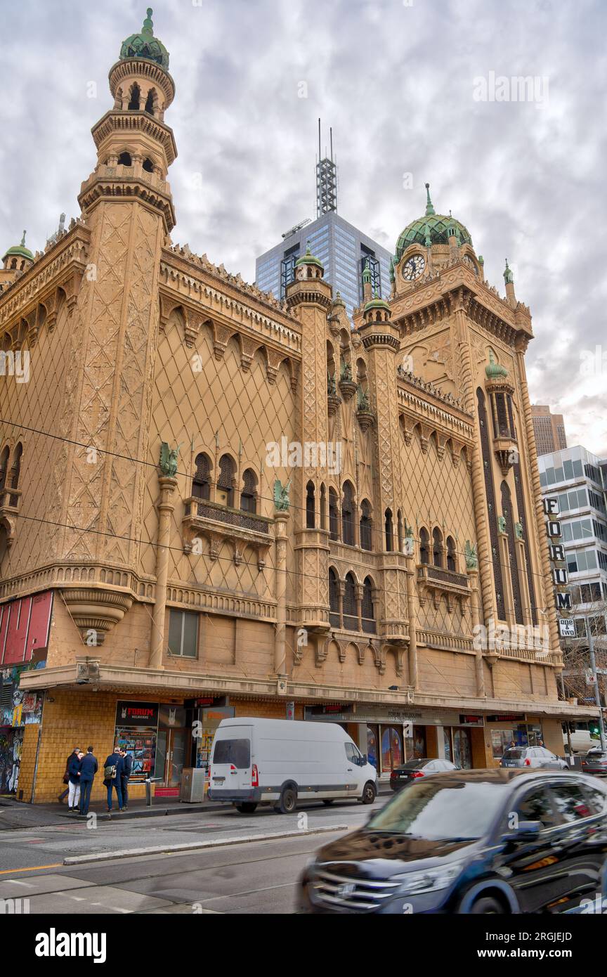 Melbourne Landmarks, Australia Stock Photo - Alamy