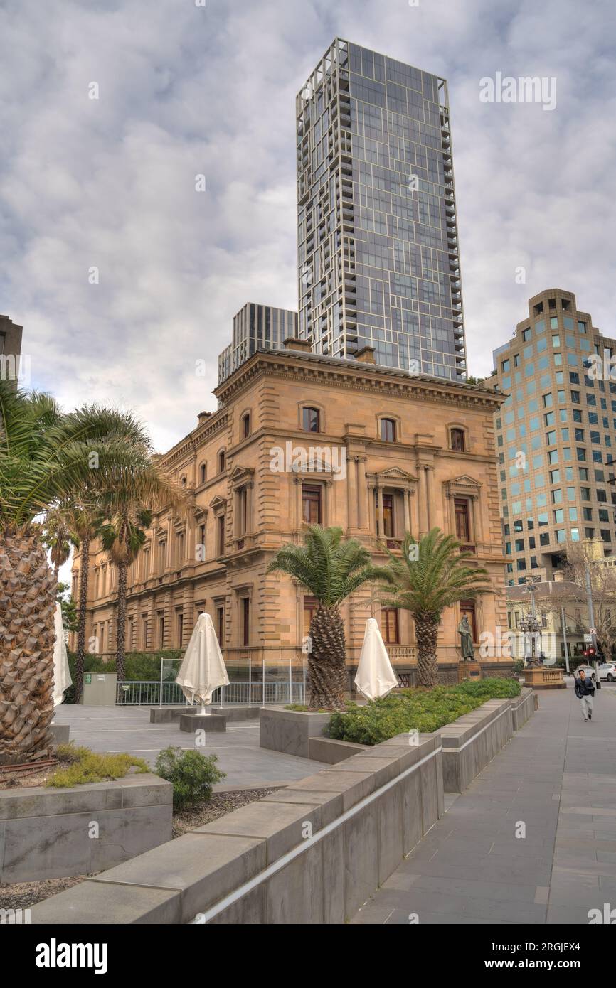 Melbourne Landmarks, Australia Stock Photo - Alamy