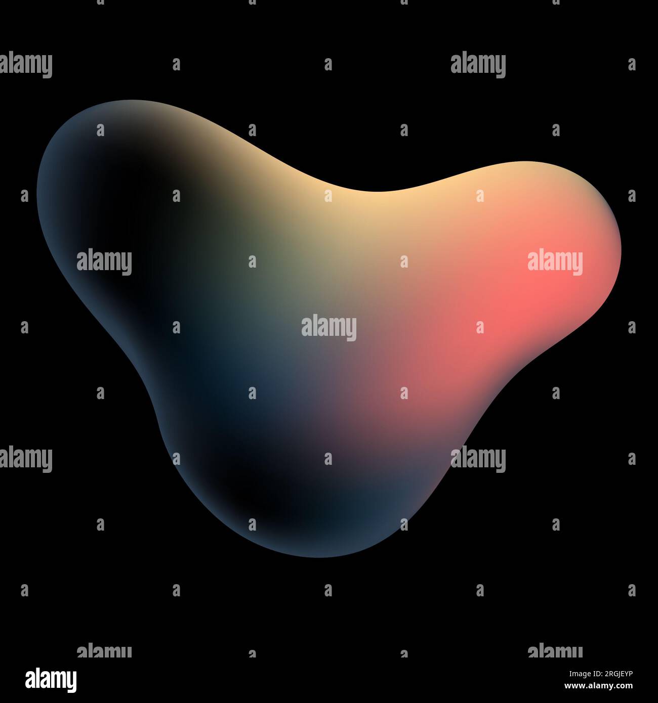 Modern colored shapes background abstract fluid elements hi-res stock ...