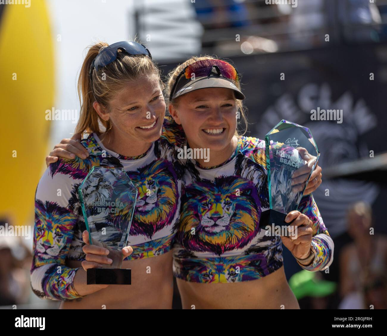 Sarah Schermerhorn and Corinne Quiggle pose with their Championship ...