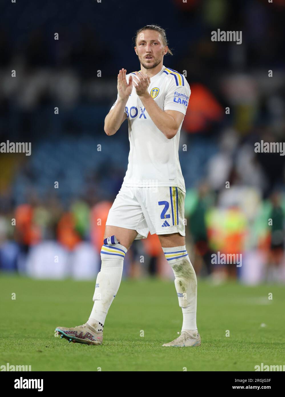 Leeds United's Luke Ayling during the Carabao Cup first round match at ...
