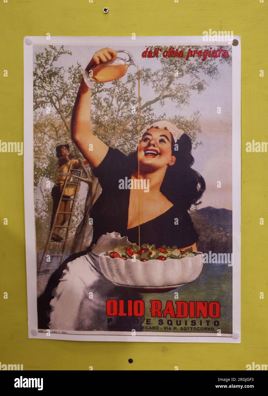 Albaretto della Torre; Italy - Sept 7, 2022: The interior of the family ...