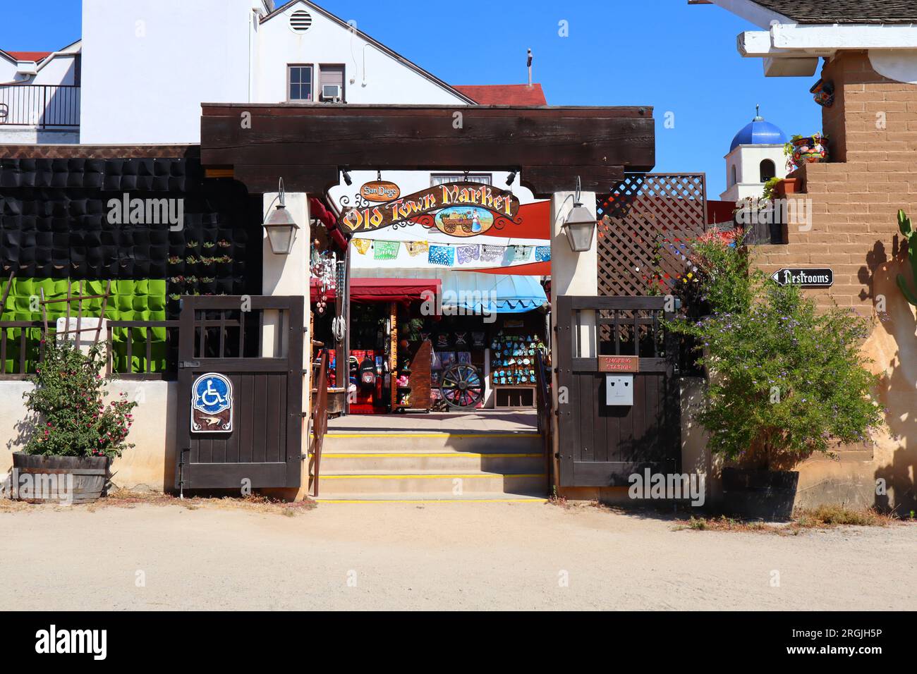 SAN DIEGO, California: OLD TOWN San Diego State Historic Park Stock ...