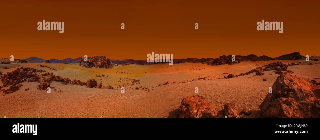 The martian mountains hi-res stock photography and images - Alamy