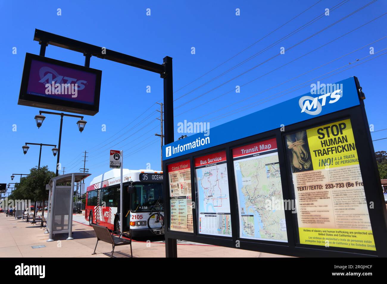 San diego metropolitan transport system hi-res stock photography and ...
