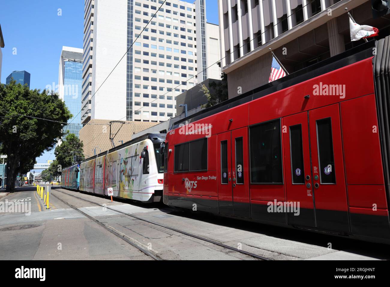 SAN DIEGO, California: San Diego MTS Metropolitan Transit System ...