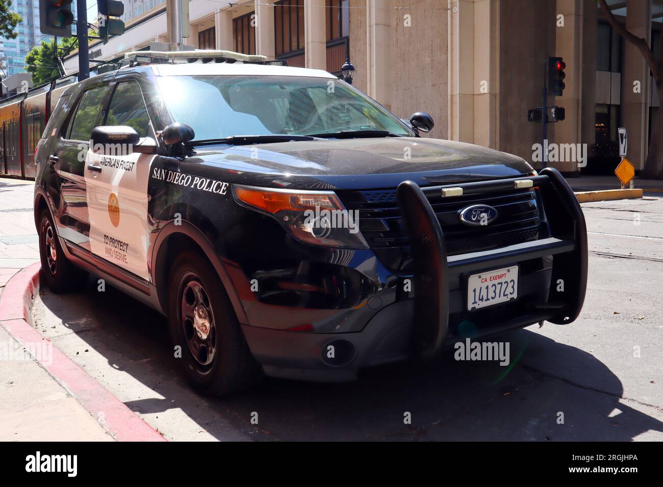 SAN DIEGO, California: San Diego Police Department Car Stock Photo - Alamy