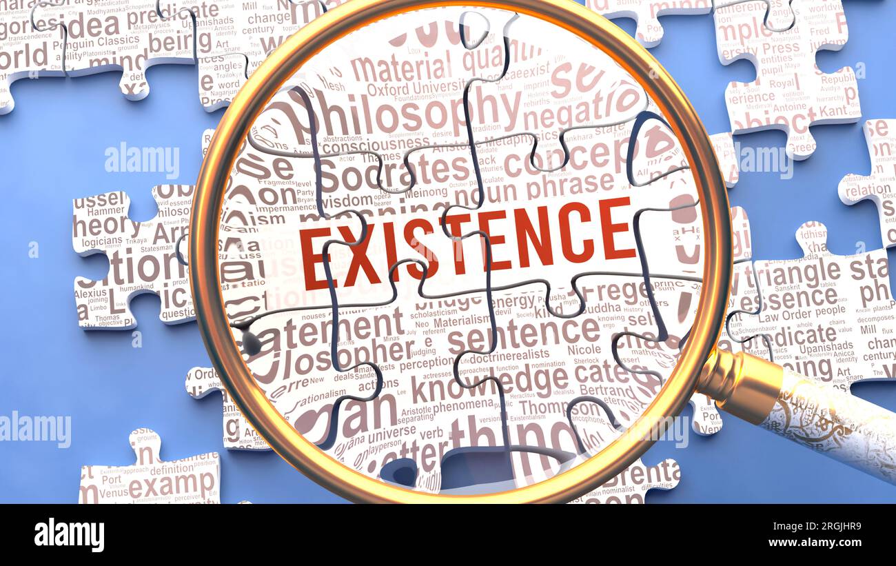 Illustration of existence concept hi-res stock photography and images ...