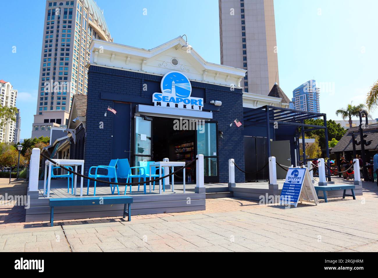 SAN DIEGO, California: San Diego SEAPORT VILLAGE, Waterfront Shopping ...