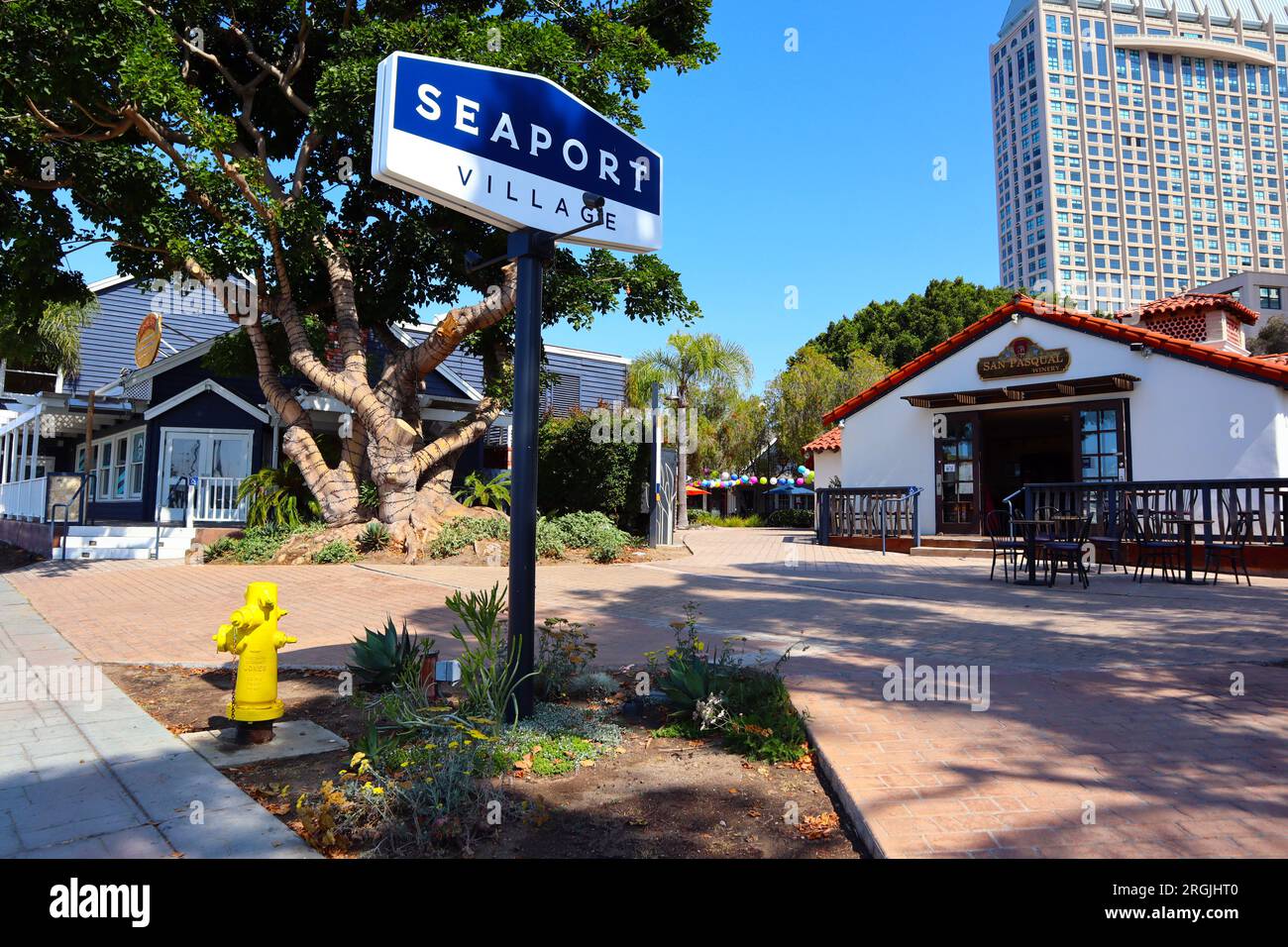 SAN DIEGO, California: San Diego SEAPORT VILLAGE, Waterfront Shopping ...