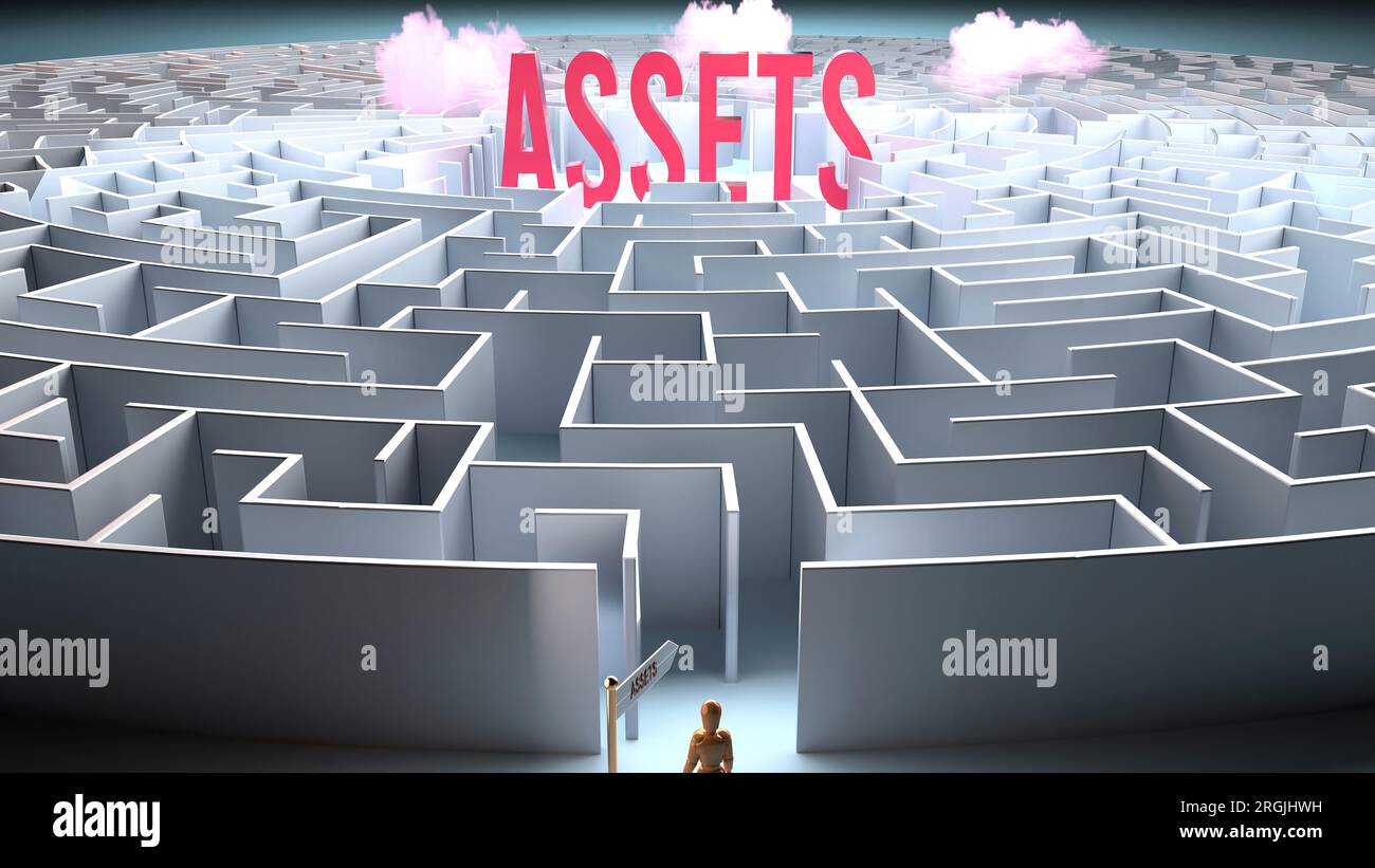 A vulnerable person in front of a big obstacle and a challenge to find ...