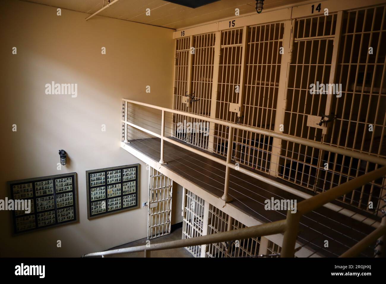 SAN DIEGO, California: Jail Cells and Police Exhibit at The ...