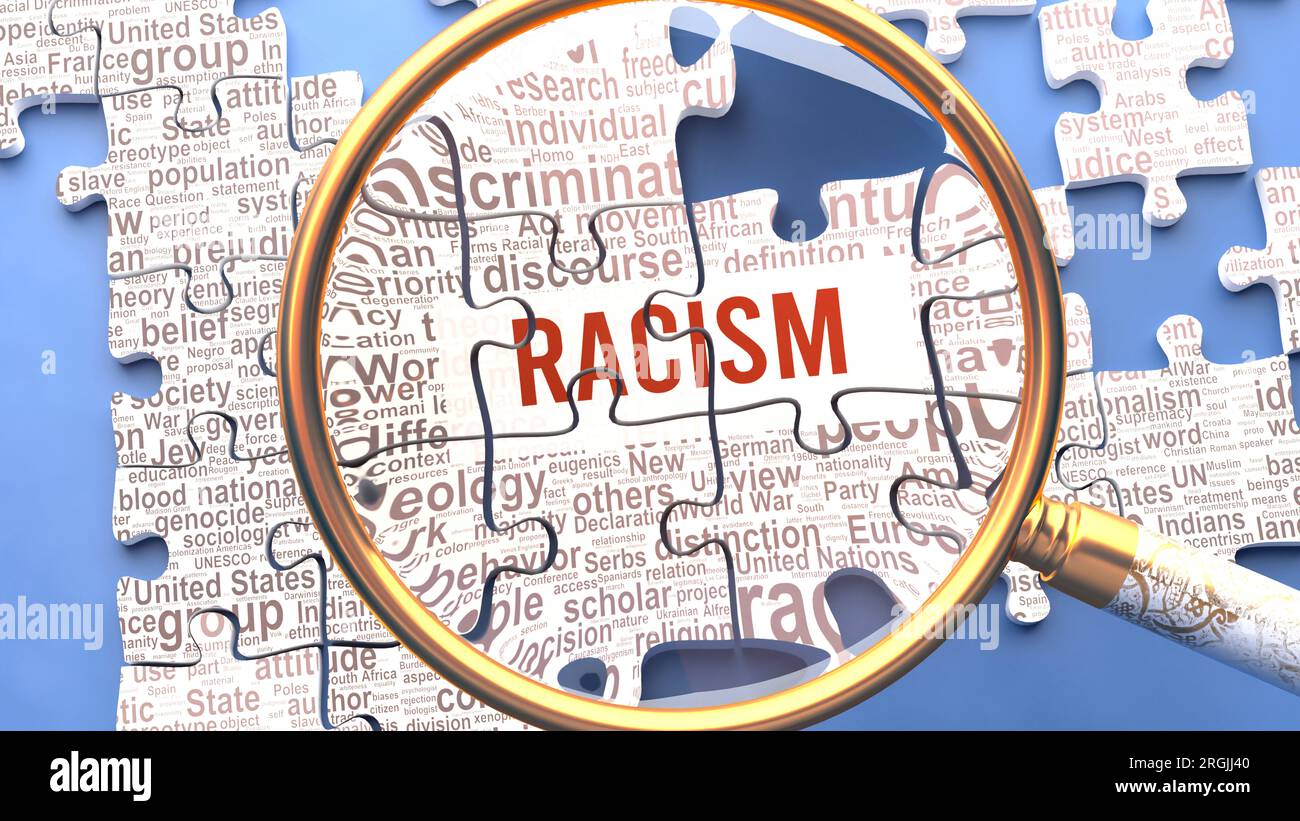 Racism being closely examined along with multiple vital concepts and ...