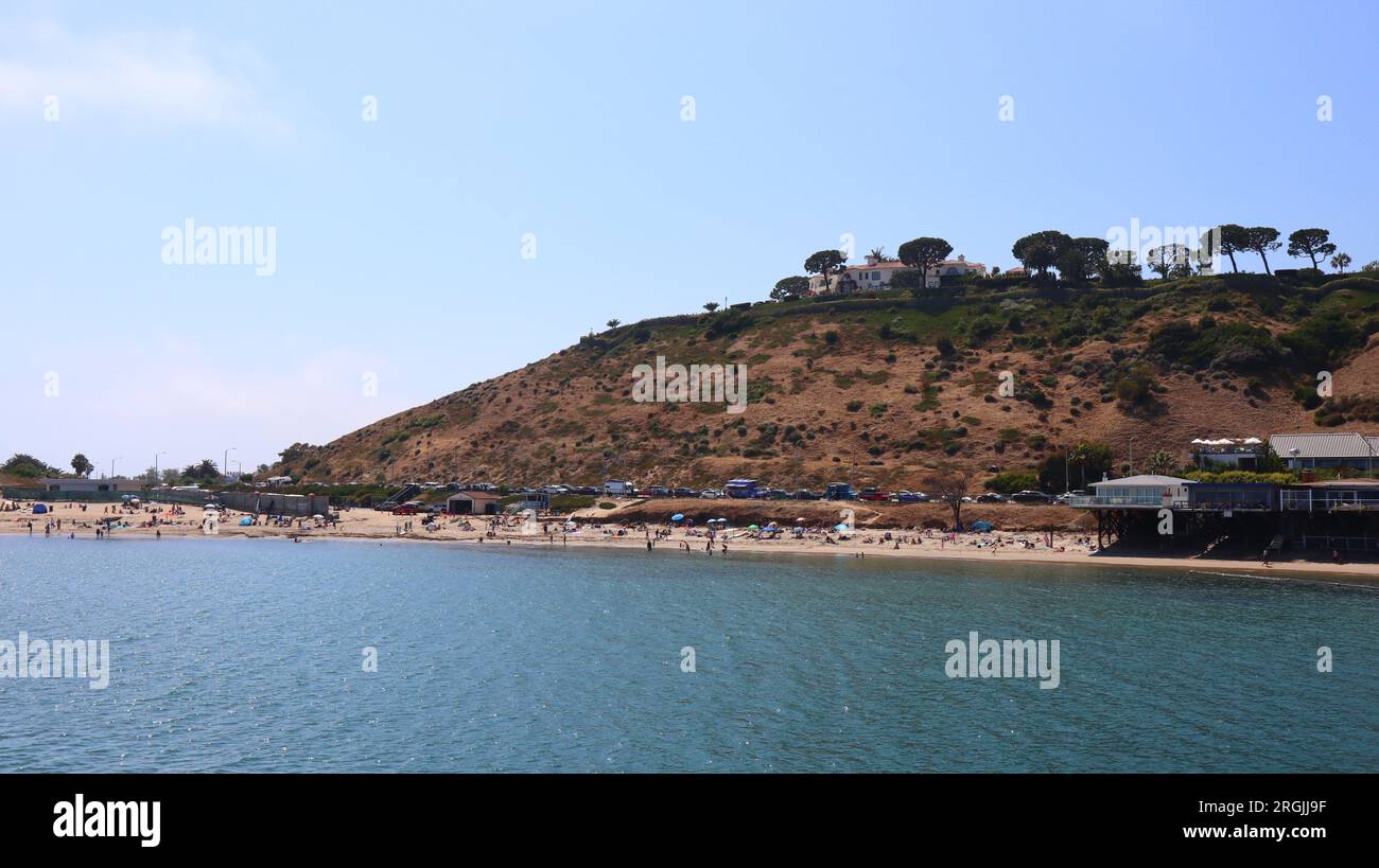 Malibu sport fishing pier sign hi-res stock photography and images - Alamy