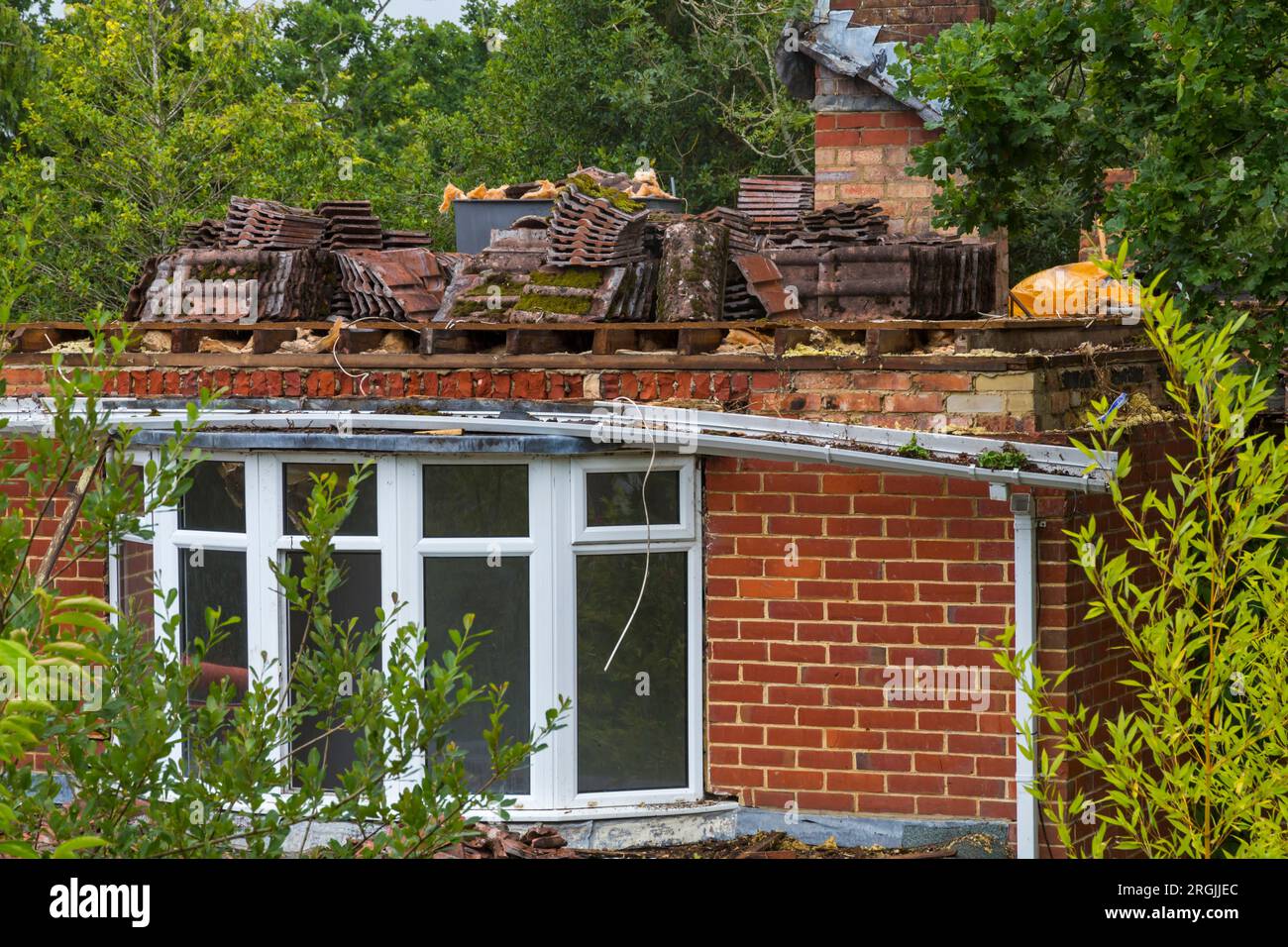 Roof tiles house hi-res stock photography and images - Alamy