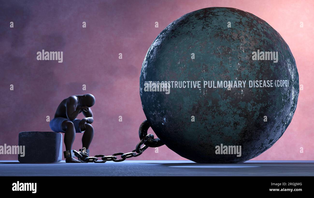 Chronic obstructive pulmonary disease copd - a metaphor showing human ...