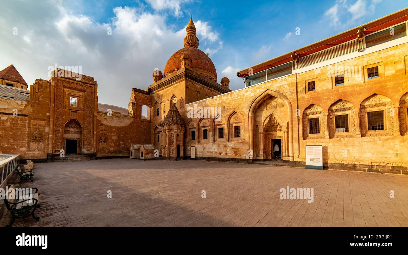 Ishak Pasha Palace (Turkish: Ishak Pasa Sarayi) is located in the ...