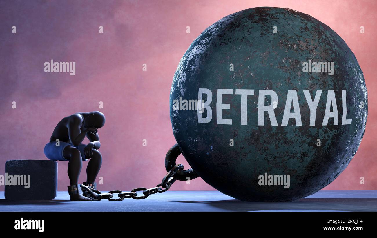 Betrayal and painful human condition hi-res stock photography and ...
