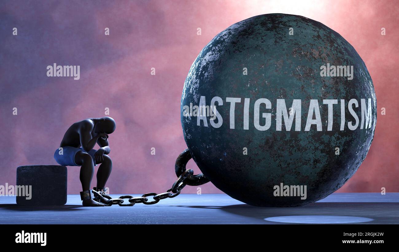 Astigmatism - a metaphor showing human struggle with Astigmatism ...
