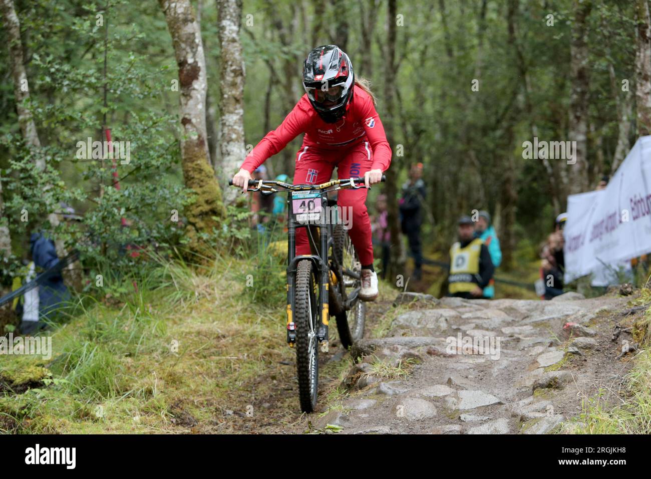 Norway's Frida Helena Ronning in action in the Elite Women’s Final ...