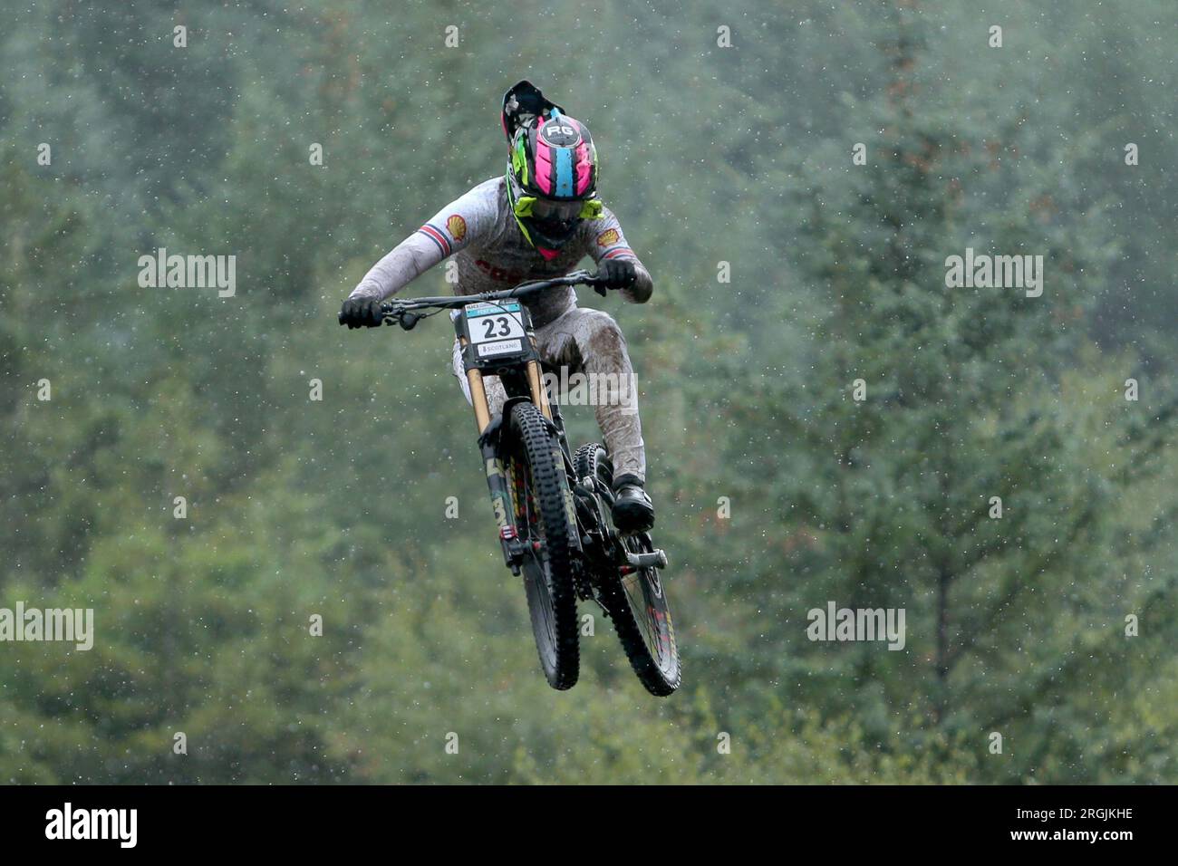 Great Britain's Matt Walker in action in the Elite Men’s Final during ...