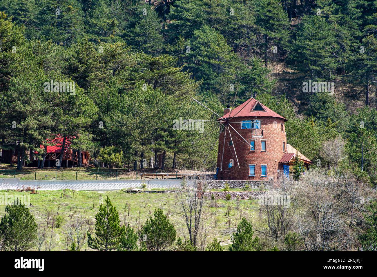 Aerial view bolu city landscape hi-res stock photography and images - Alamy