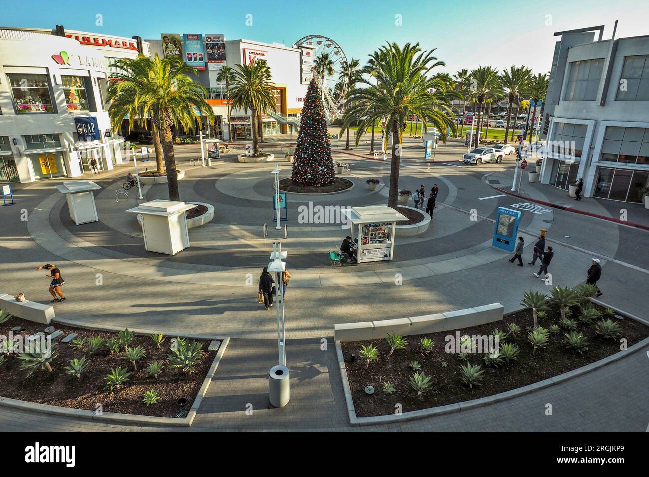 Shopping center Pike Outlets at Long Beach, USA, November 30, 2022 ...