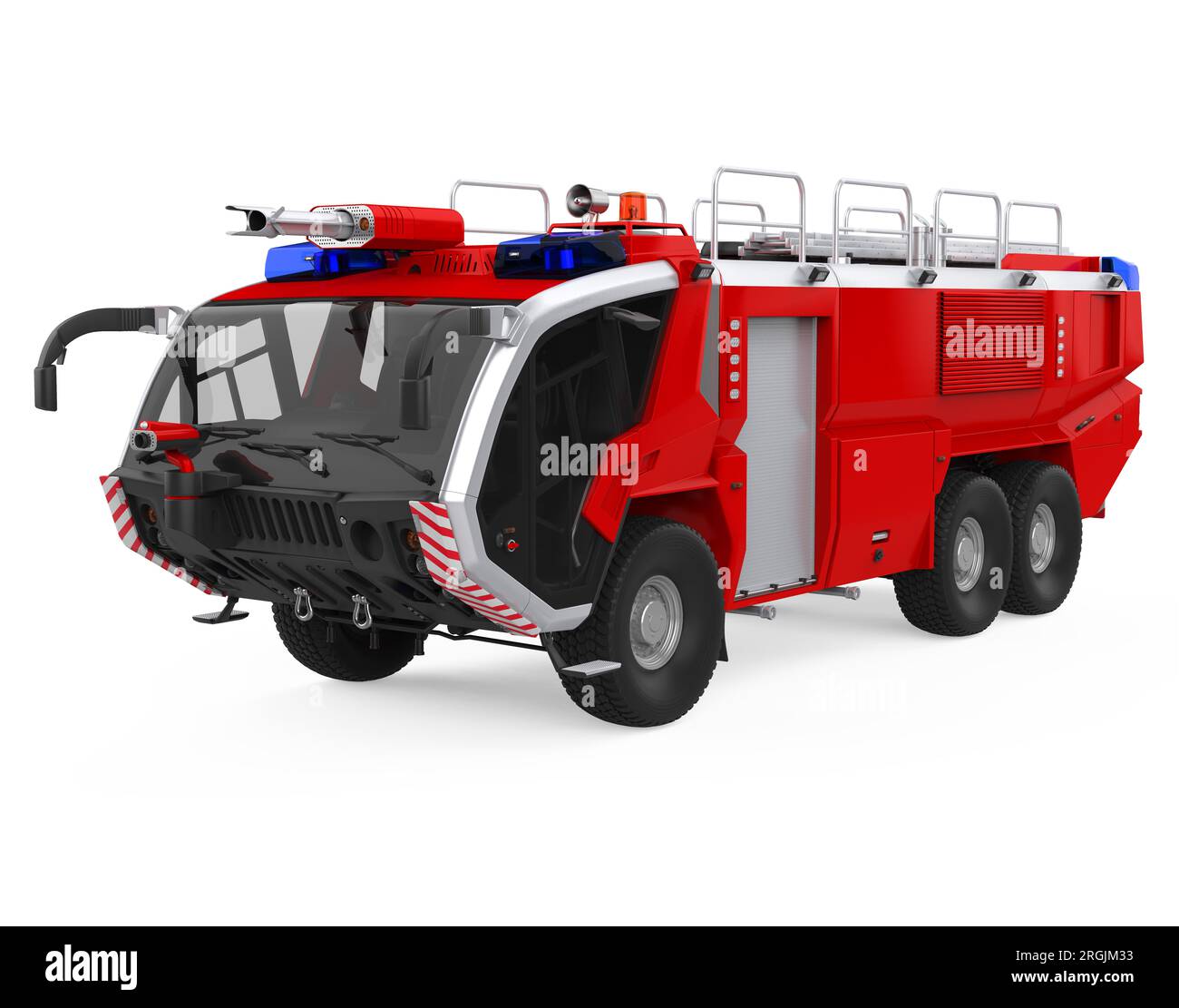 Fire truck ladder engine Cut Out Stock Images & Pictures - Alamy