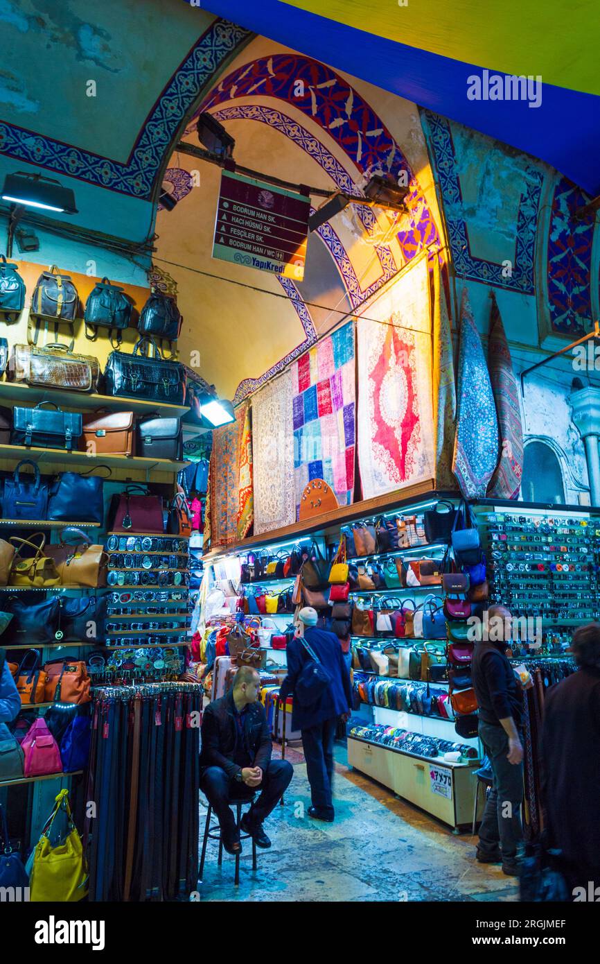 View of the Grand Bazaar, considered to be the oldest shopping mall in ...