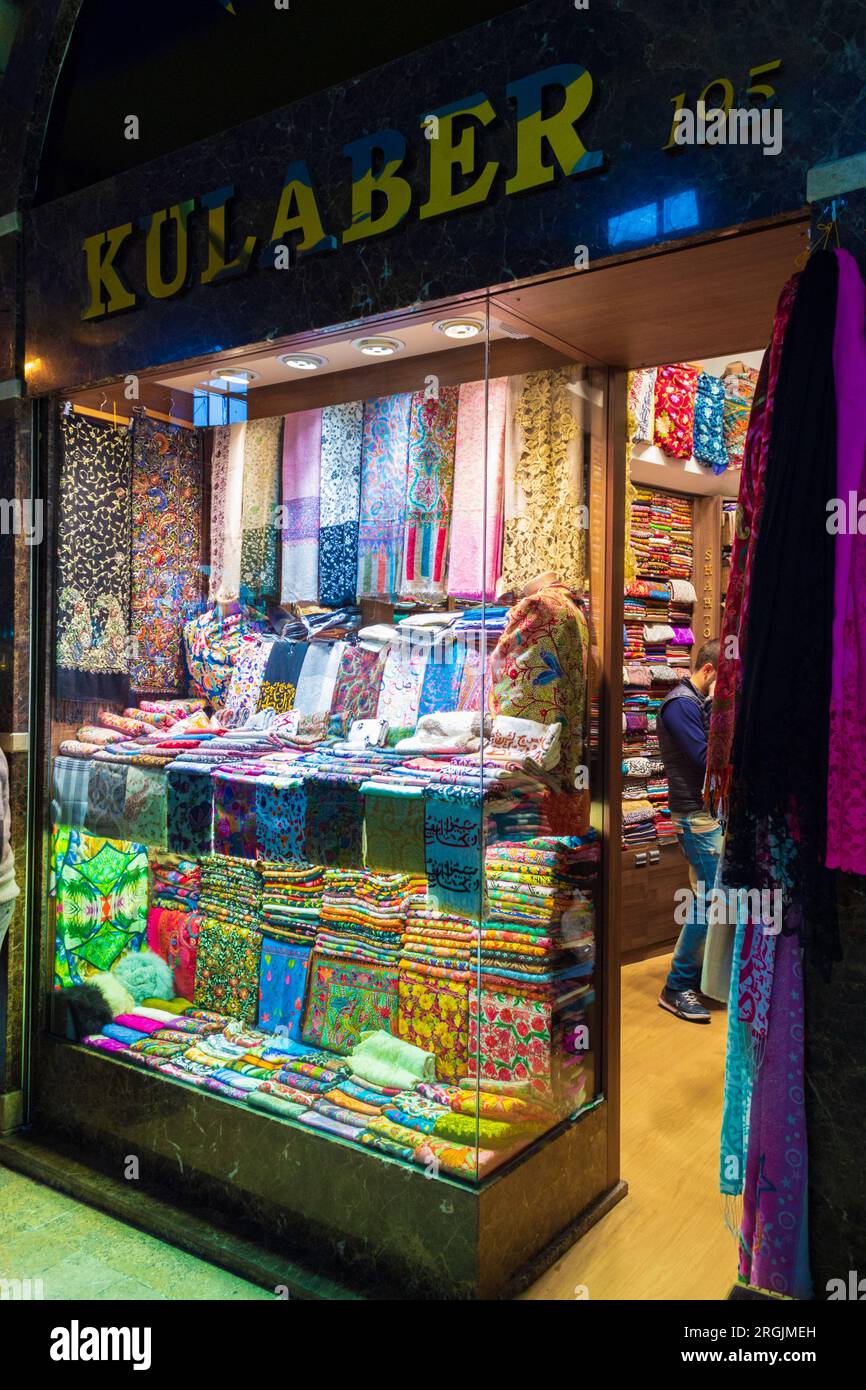 View of the Grand Bazaar, considered to be the oldest shopping mall in ...