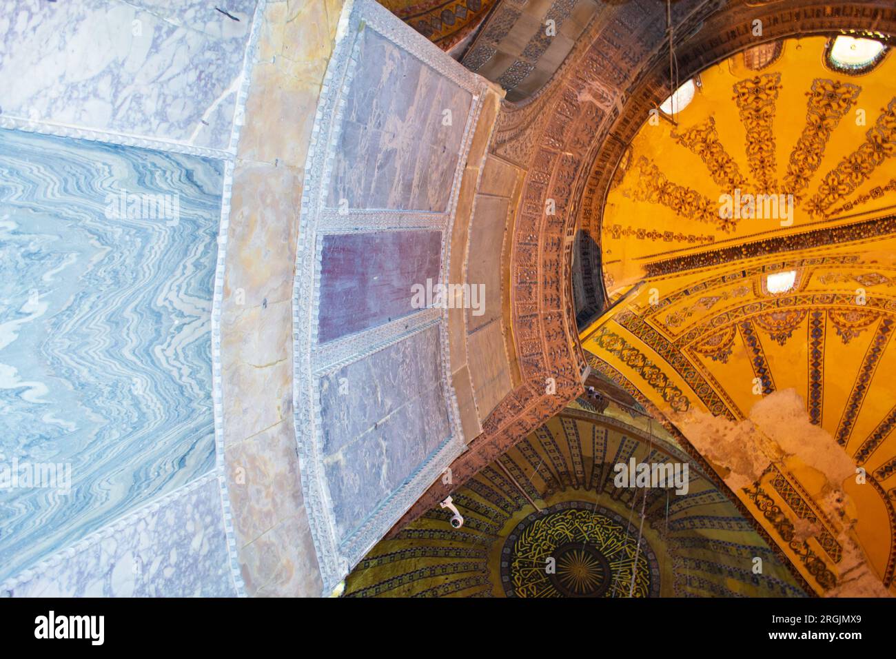 Amazing interior view of Hagia Sophia build as Christian cathedral of ...