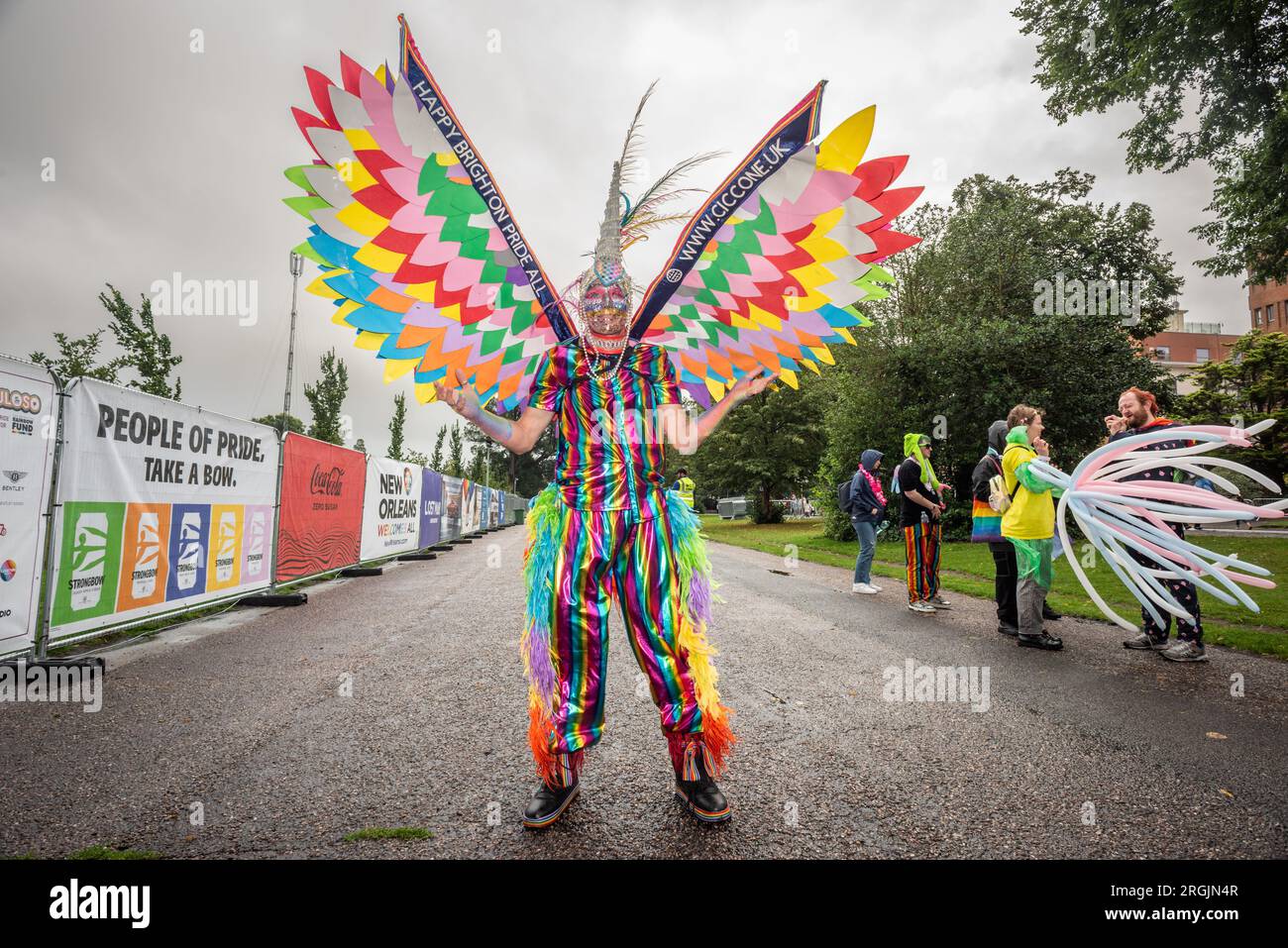 Brighton, August 5th 2023: Pride in Brighton Stock Photo - Alamy