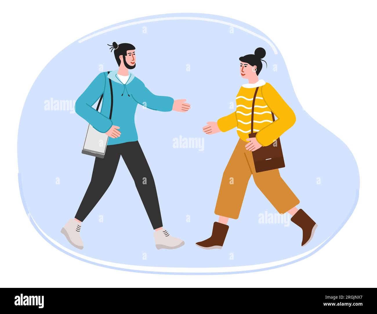 Girls hold out their hands to each other to greet. Meeting Date ... Girls hold out their hands to each other to greet. Meeting Date ...