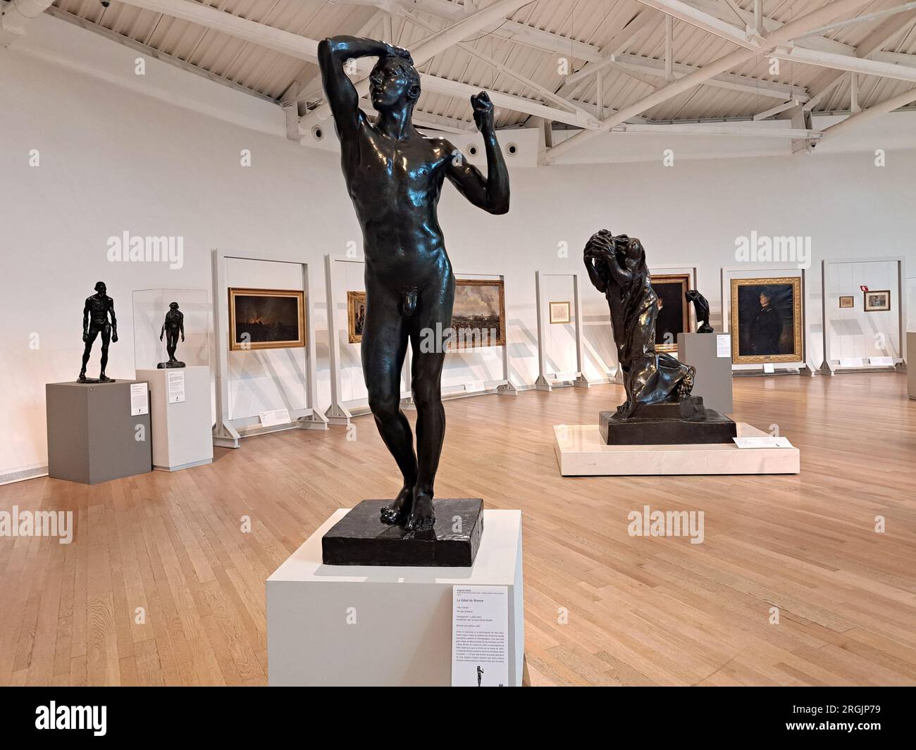 Mexico City, Mexico - July 19, 2023: The Rodin Era Exhibition Hall in ...