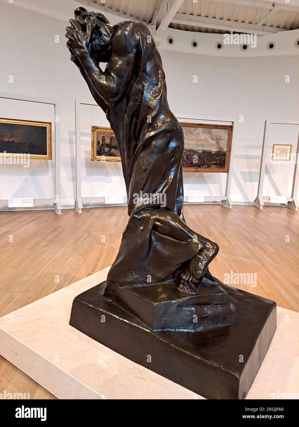 Mexico City, Mexico - July 19, 2023: The Rodin Era Exhibition Hall in ...